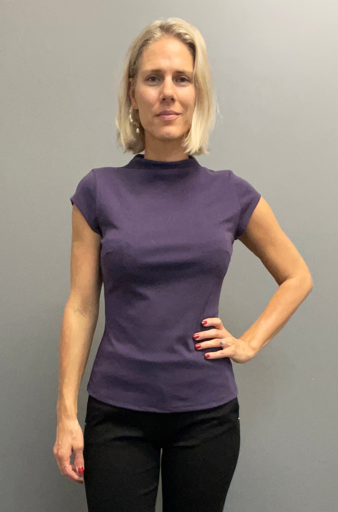 Michael kors polo womens purple store