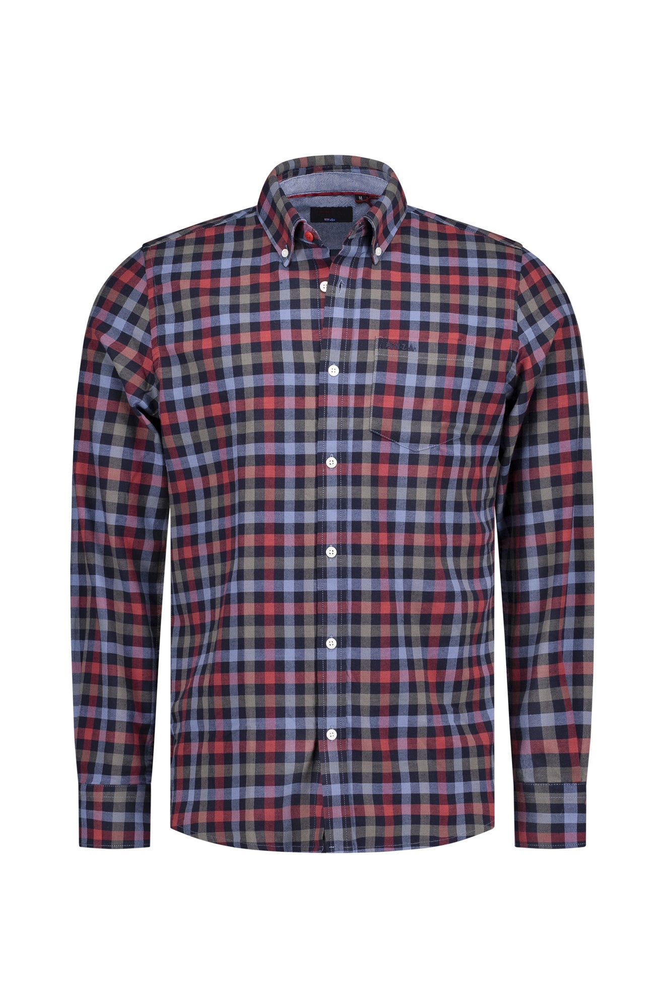 Men's stretch shirt by NZA | 25HN535 Icon Navy | Boutique Vvög ...