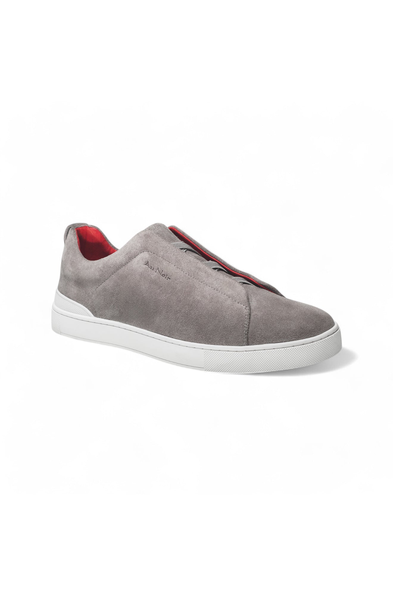 Men's suede slip-on shoes by Au Noir | CLIFT Gray | Boutique Vvög, the ...