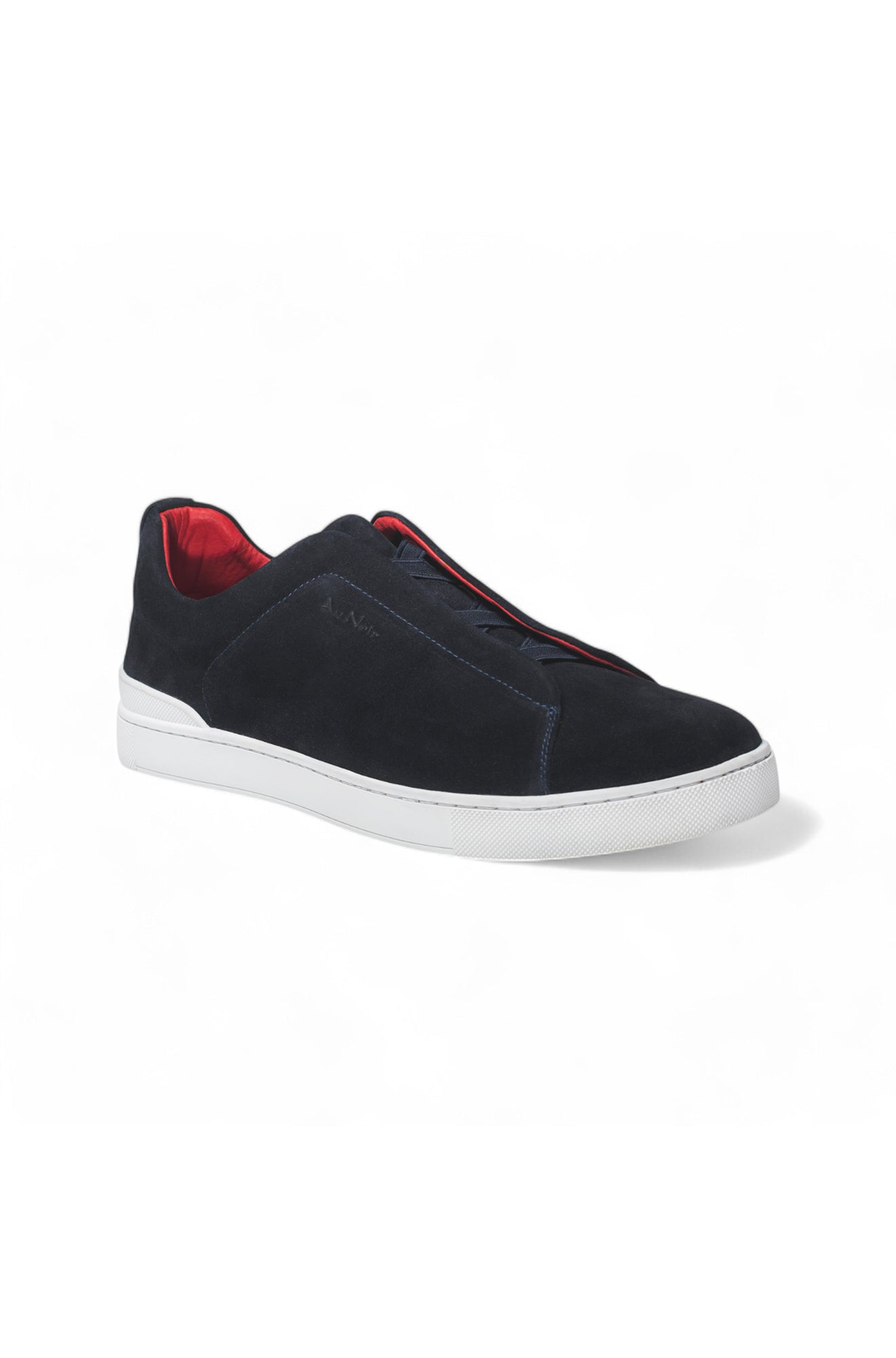 Men's suede slip-on shoes by Au Noir | CLIFT Navy | Boutique Vvög, the ...