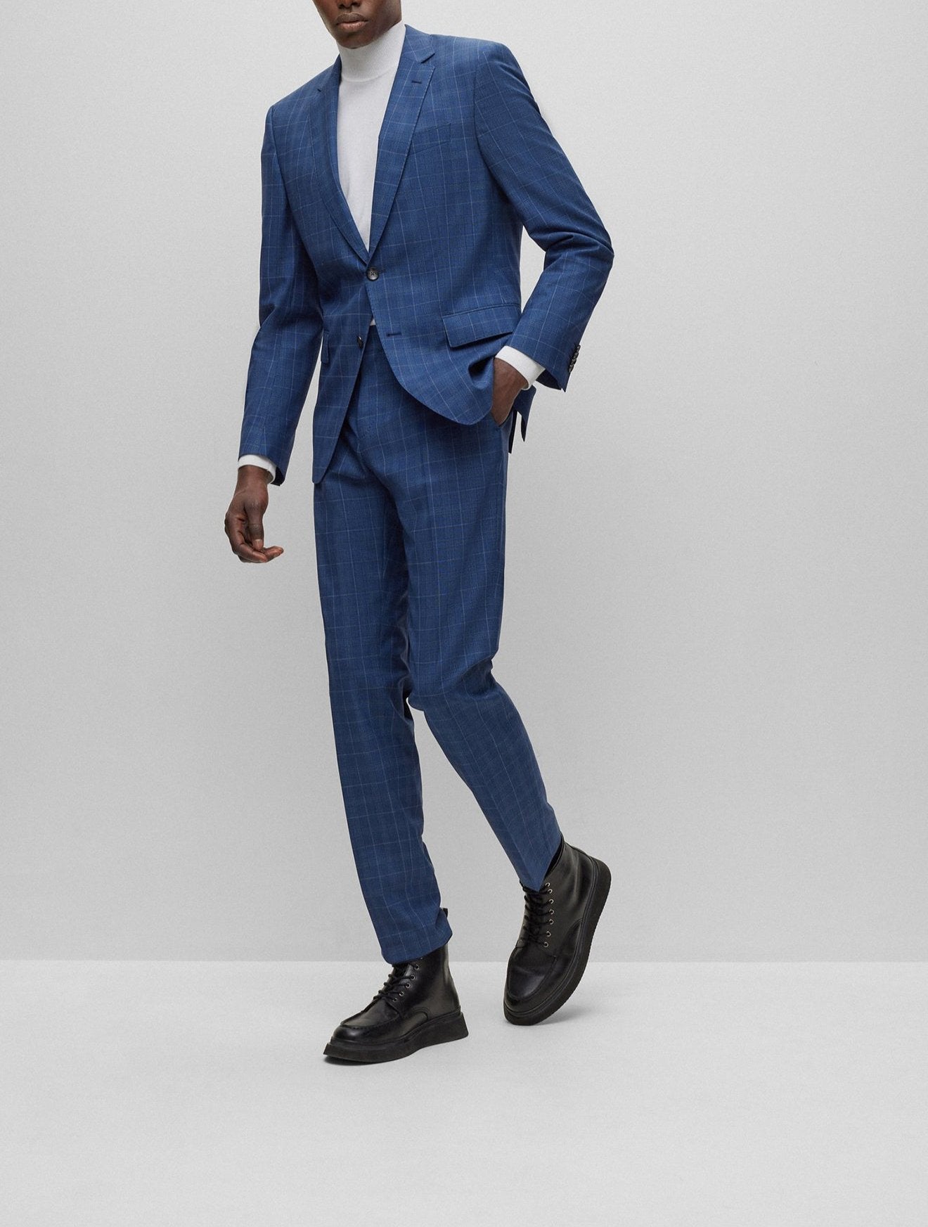 Habit pour homme par HUGO BOSS | 50489349 Bleu Ouvert/479-OPEN BLUE ...